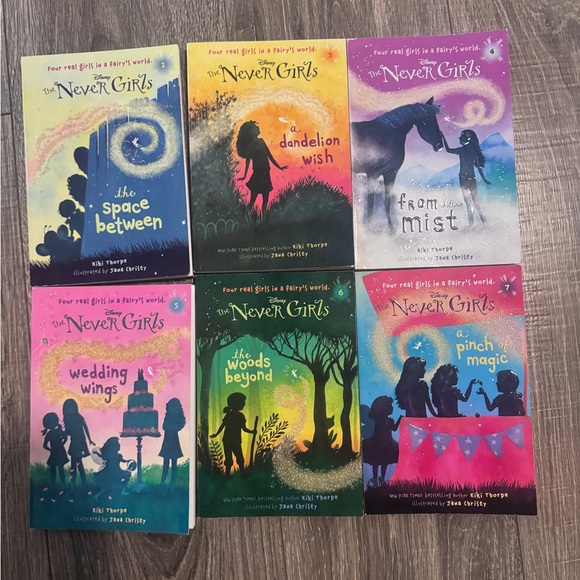 Disney | Toys | Disney The Never Girls Book Collection | Poshmark